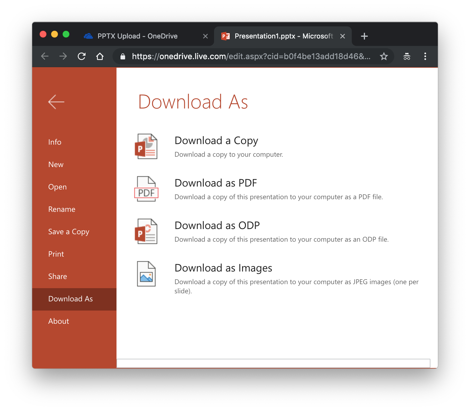 Open PPTX File On Mac OS